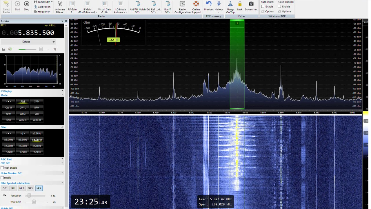 5835 Khz Am Radio Europe. - YouTube