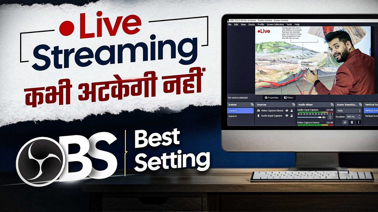Best OBS Setting for Streaming | OBS Studio Tutorial - YouTube