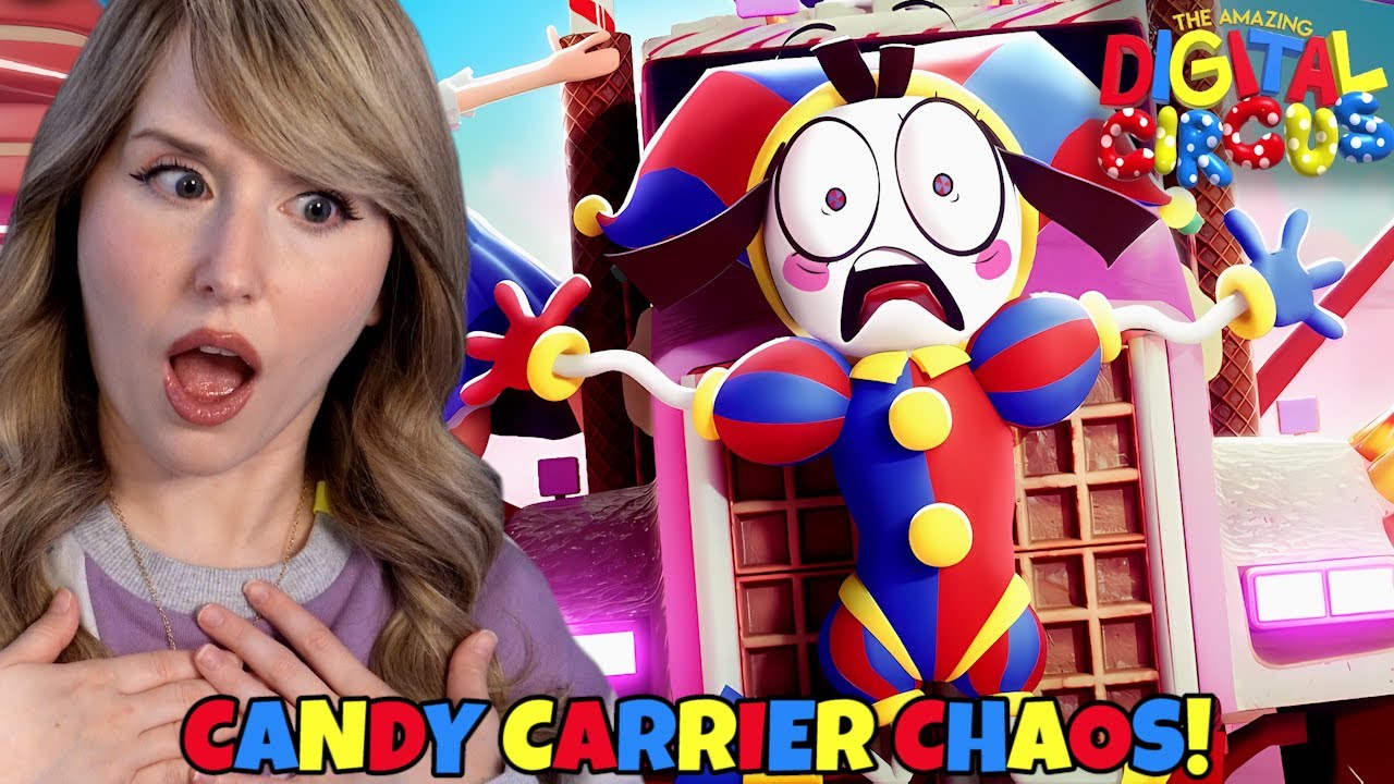 HORROR FAN REACTS TO THE AMAZING DIGITAL CIRCUS - EPISODE 2 - CANDY ...