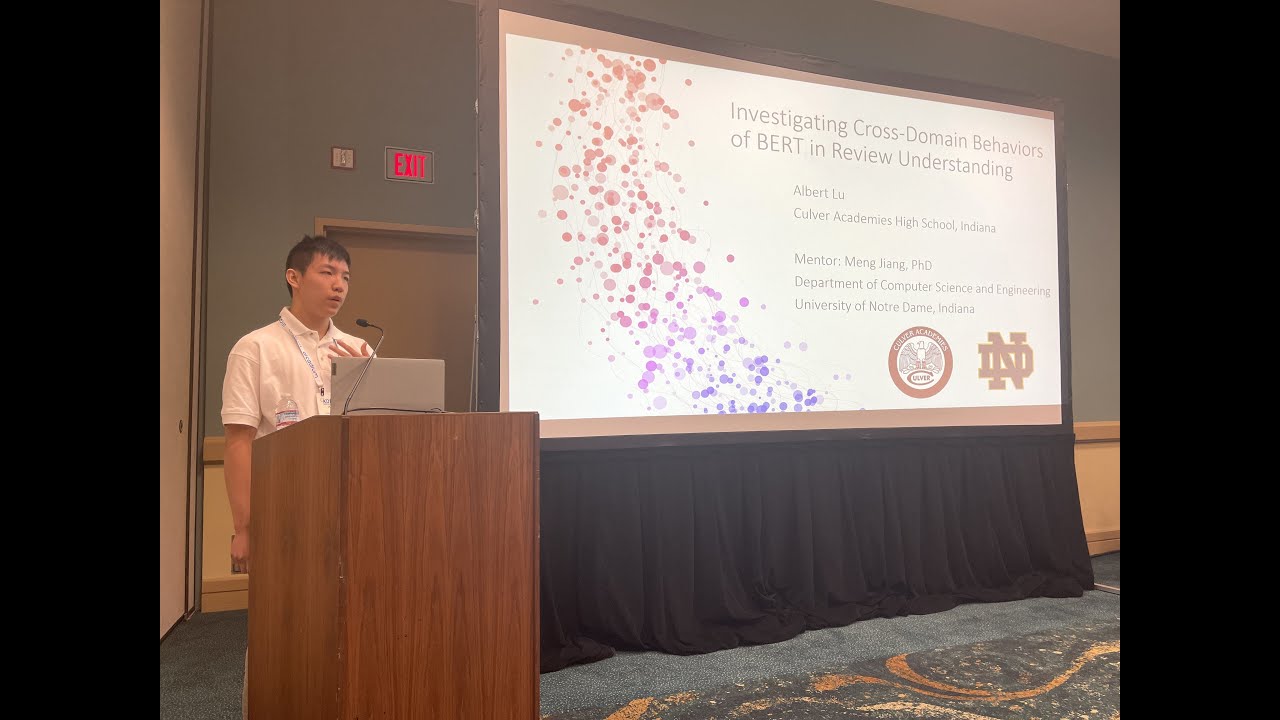 Albert Lu, Oral presentation, KDD (Conference on Knowledge Discovery ...