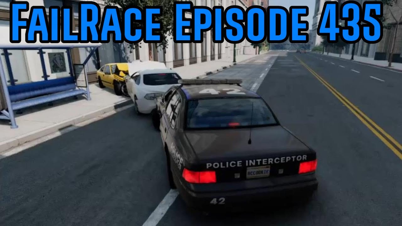 FailRace Episode 435 - The Absolute Worst Getaway Driver - YouTube