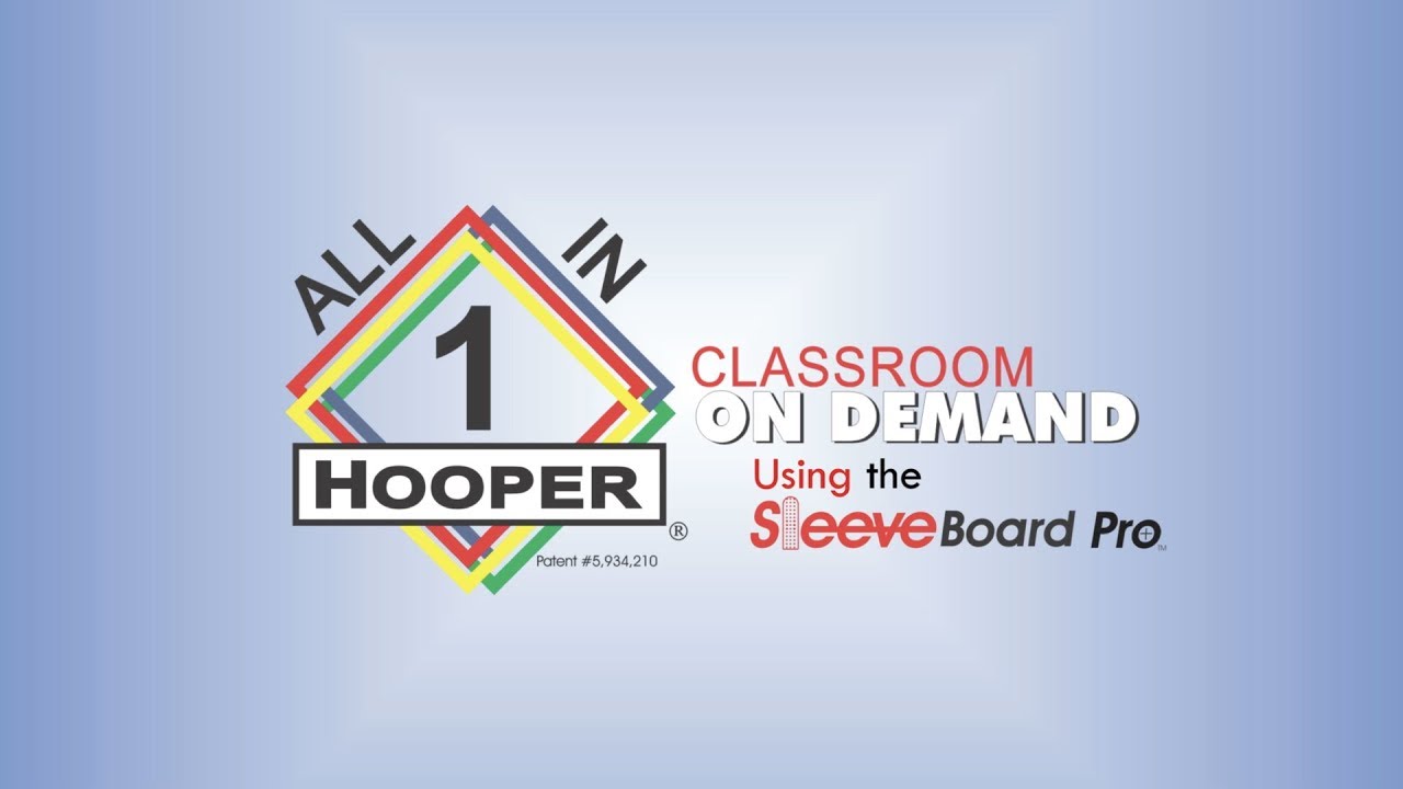 6 Using the Sleeve Board Pro All in 1 Hooper - Embroidery Hooping ...