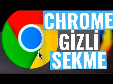 Google Chrome Gizli Sekme Pencere Açma