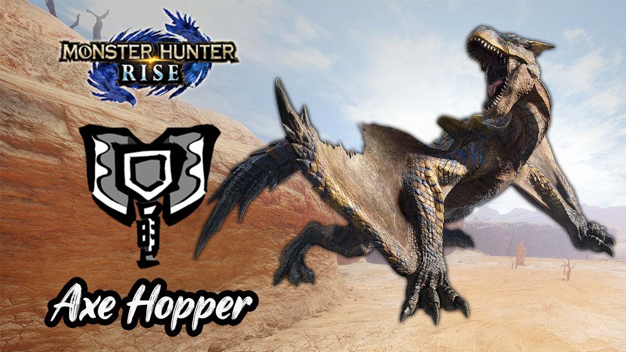 MH:Rise【PC】| Tigrex Solo Axe Hopper Charge Blade - YouTube