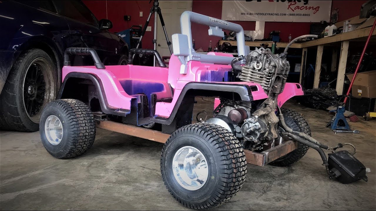 660 Raptor PowerWheels Go Kart - Part 3 - YouTube