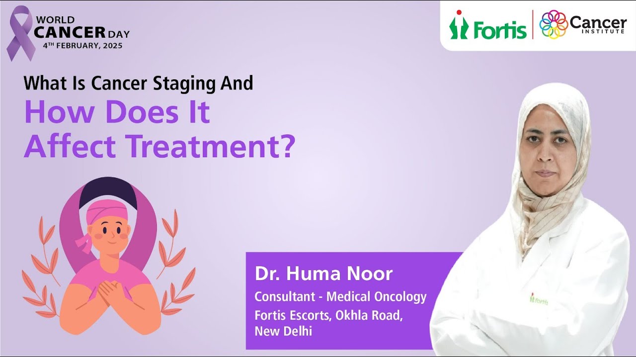 Dr. Huma Noor explains the importance of cancer staging in treatment ...