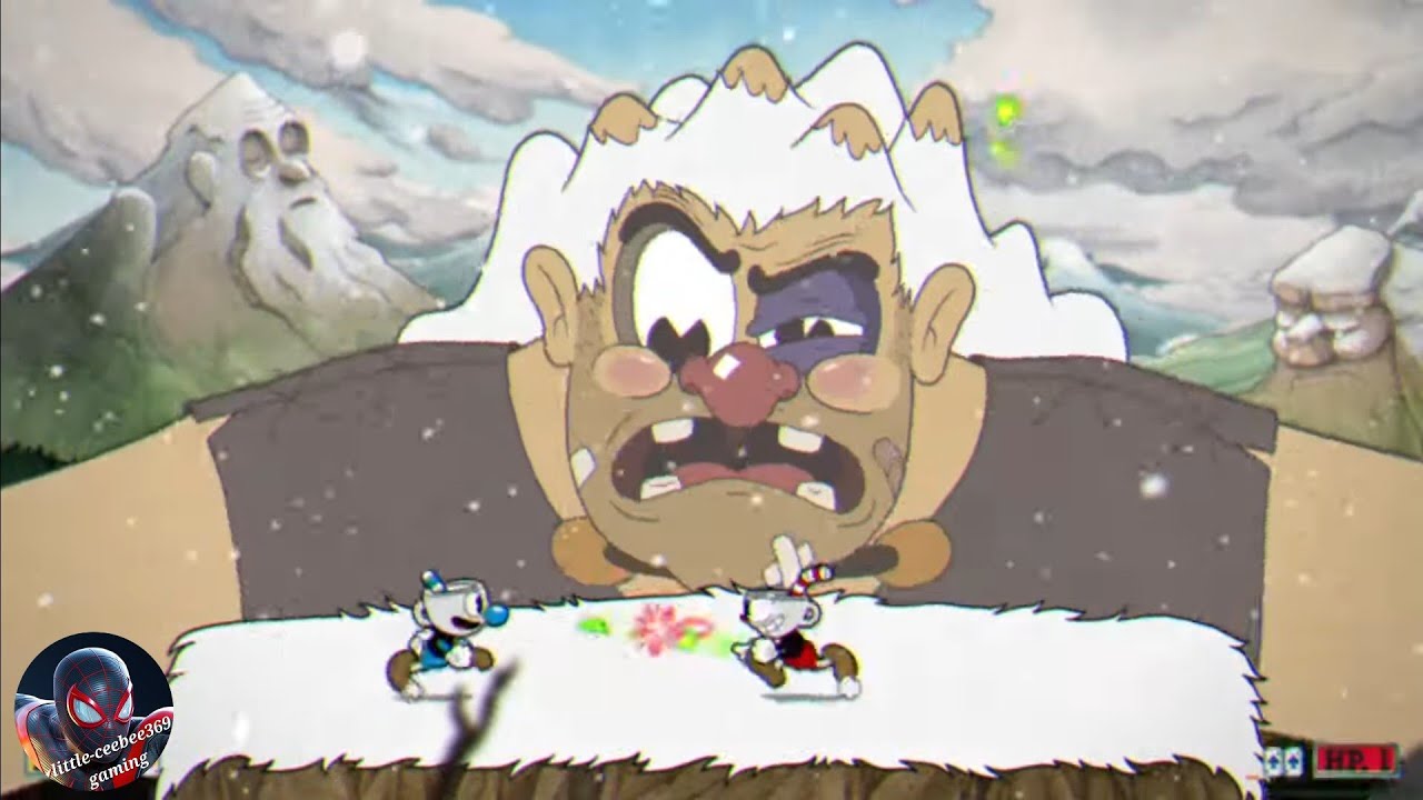 First (regular) Cuphead BOSS DOWN, and almost the 2nd-'The D.L.C' DLC ...