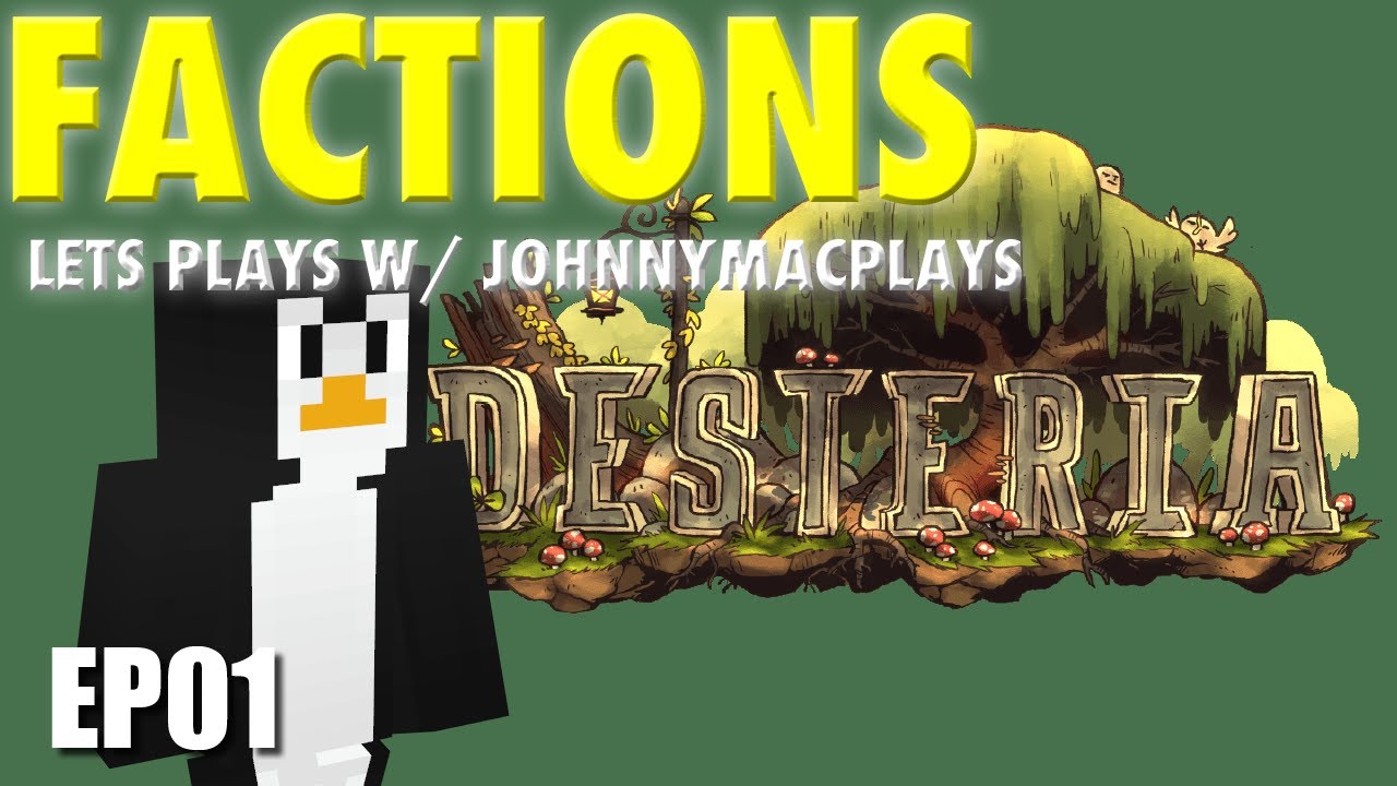 THE BEGINNING! Minecraft Factions series desteria EP 1! - YouTube