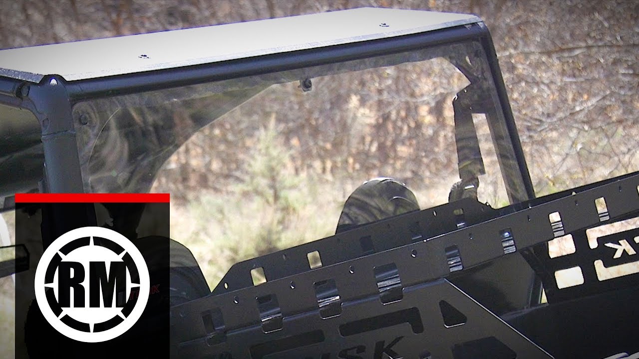 Tusk UTV Polycarb Rear Window | Polaris General - YouTube