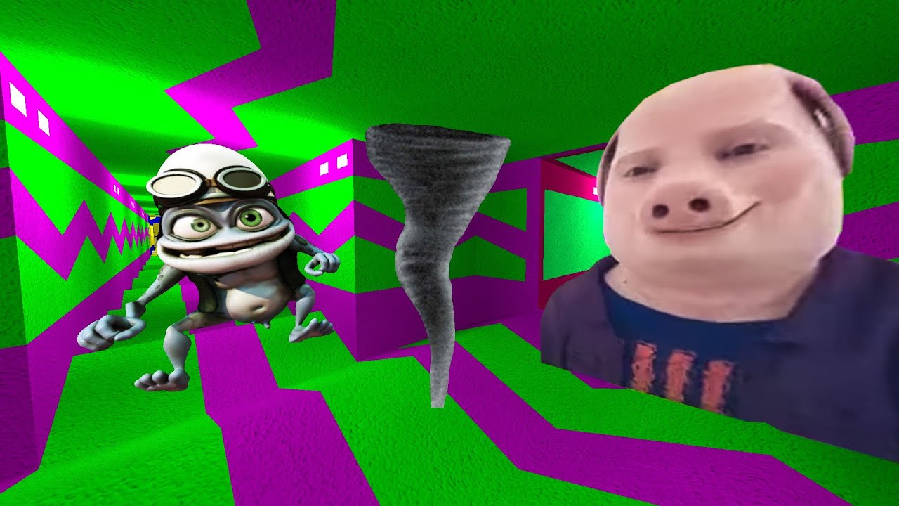 John Pork And Tornado And Crazy Frog Nextbot gmod - YouTube