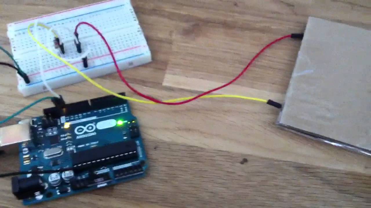 Metro Pong Gamification - Cardboard Aluminium Foil Pressure Pad Arduino ...