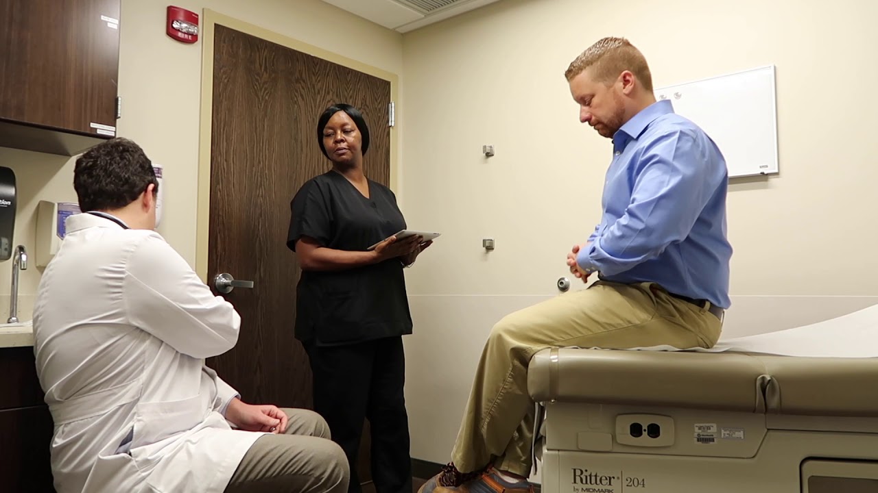 Vignette 3: Physician, Patient, Scribe with EMR - YouTube