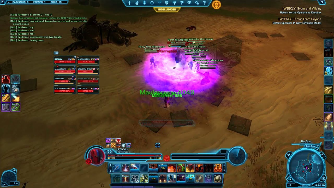 Star Wars: The Old Republic -- Dread Master Styrak HM 8m - YouTube