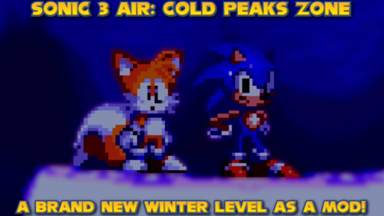 A DARK AND SNOWY NIGHT | Sonic 3 AIR: Cold Peaks Zone [2024] - YouTube