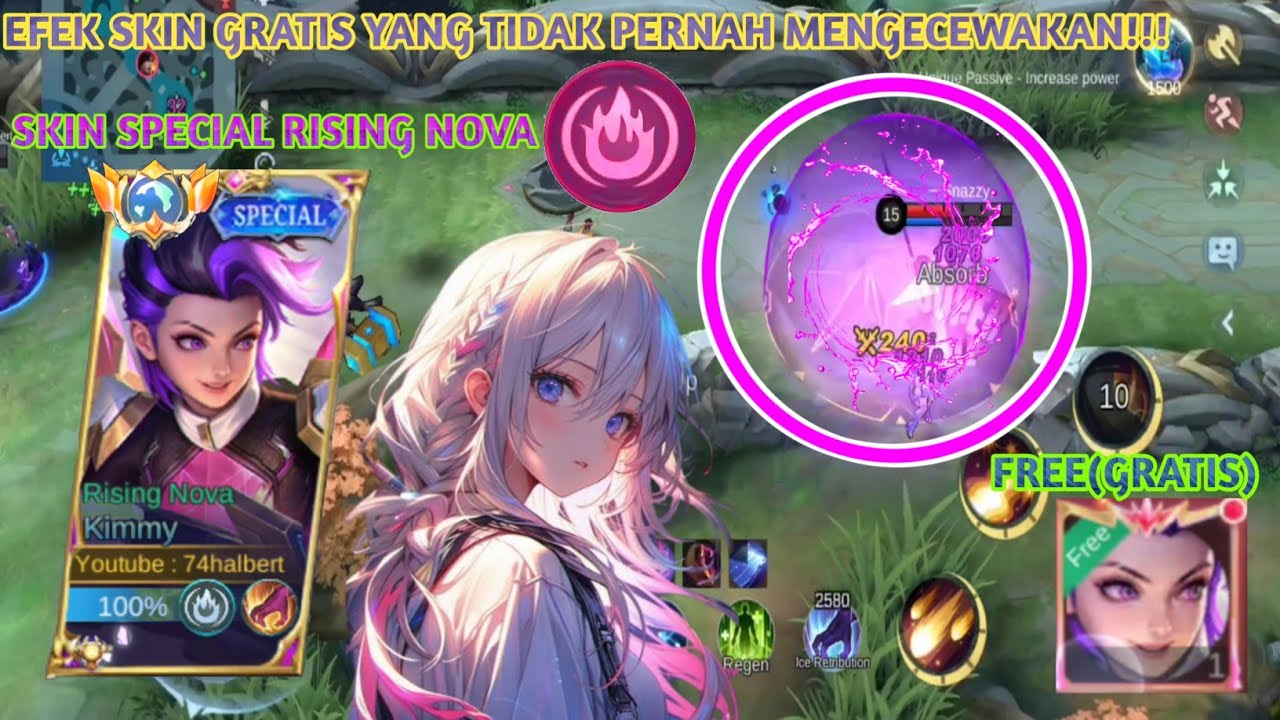 KIMMY SKIN SPECIAL RISING NOVA GRATIS!!REVIEW BY TOP GLOBAL 1 KIMMY ...