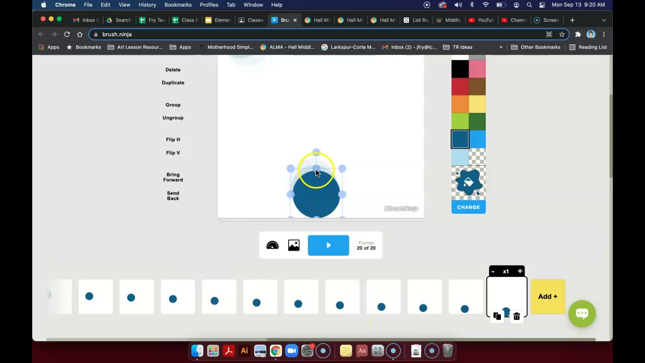 Brush Ninja - Creating an Animation - YouTube