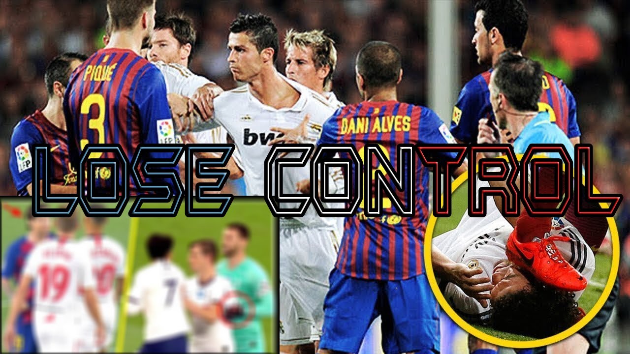 When Football Players Lose Control Crazy Moments - HD - YouTube