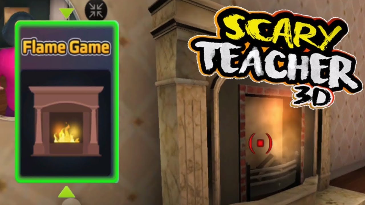 La Maestra Loca Scary Teacher 3d Broma Flame Game Juegos Abraham Y
