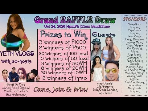 GRAND RAFFLE DRAW |THANKSGIVING | YETH VLOGS - YouTube