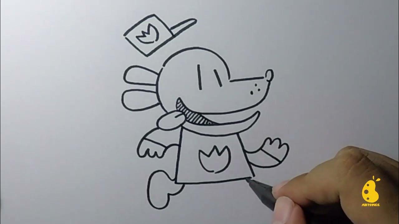 How to Draw Dog Man - YouTube