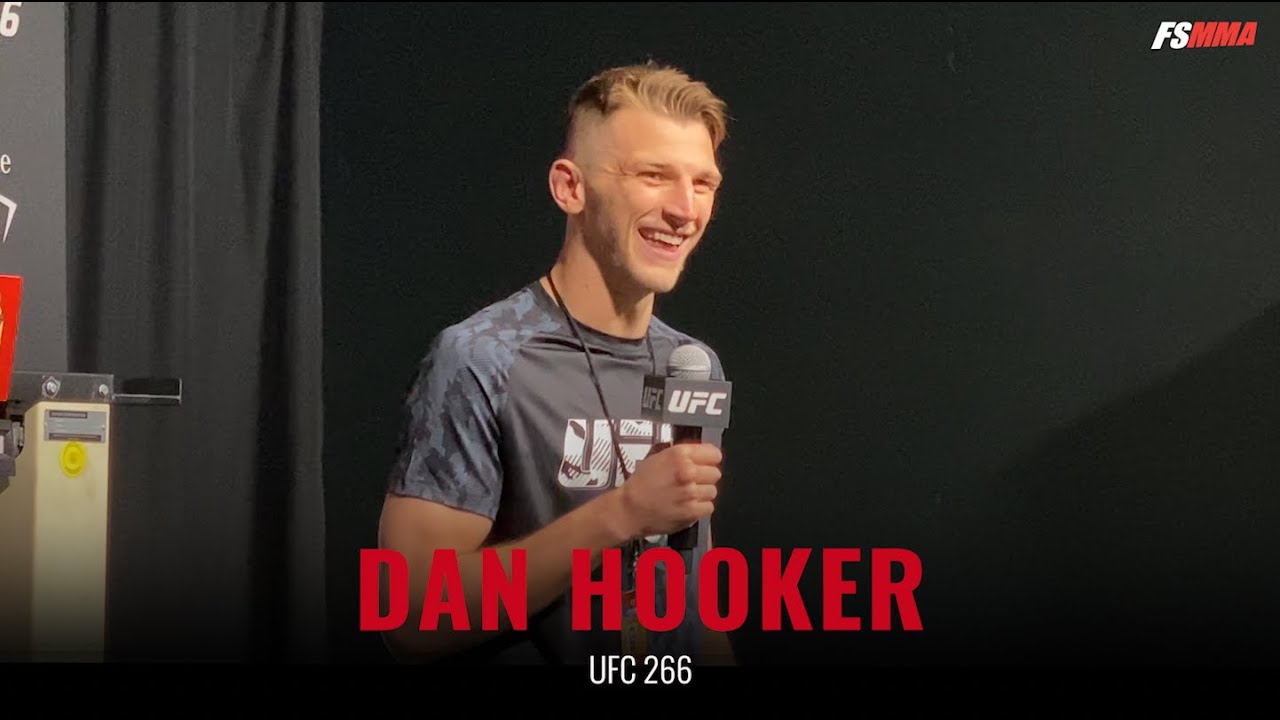 UFC 266: Dan Hooker pre-fight interview - YouTube