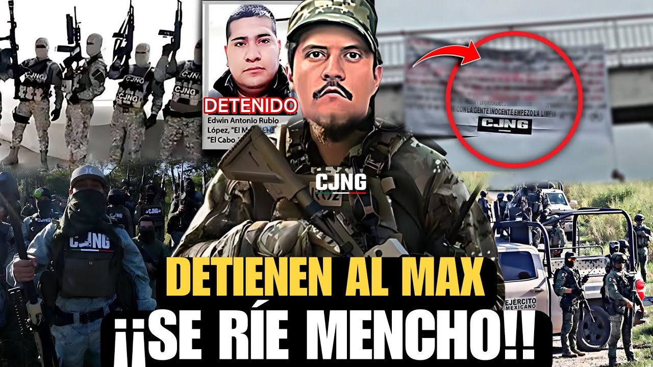 🚨"EL MENCHO SE RÍE" Detienen "AL MAX" Operador Del Mayo Zambada, Y El ...