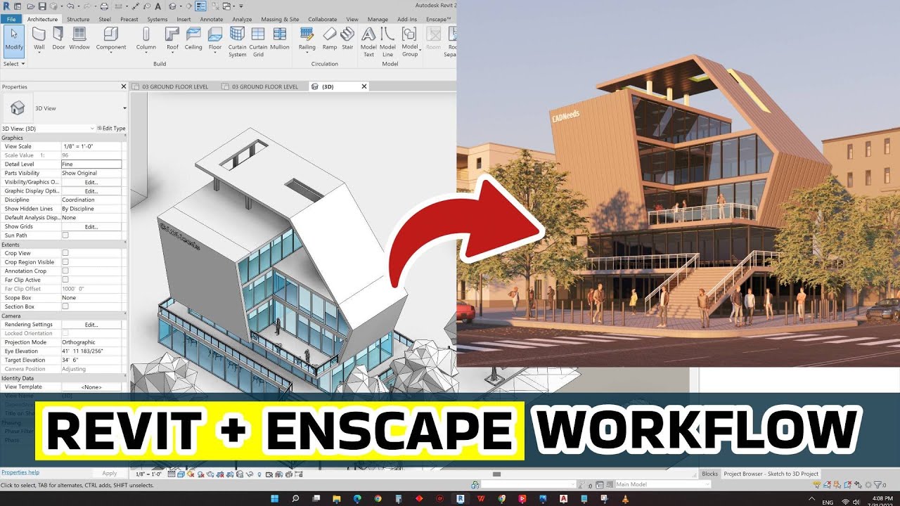 Enscape3d Revit