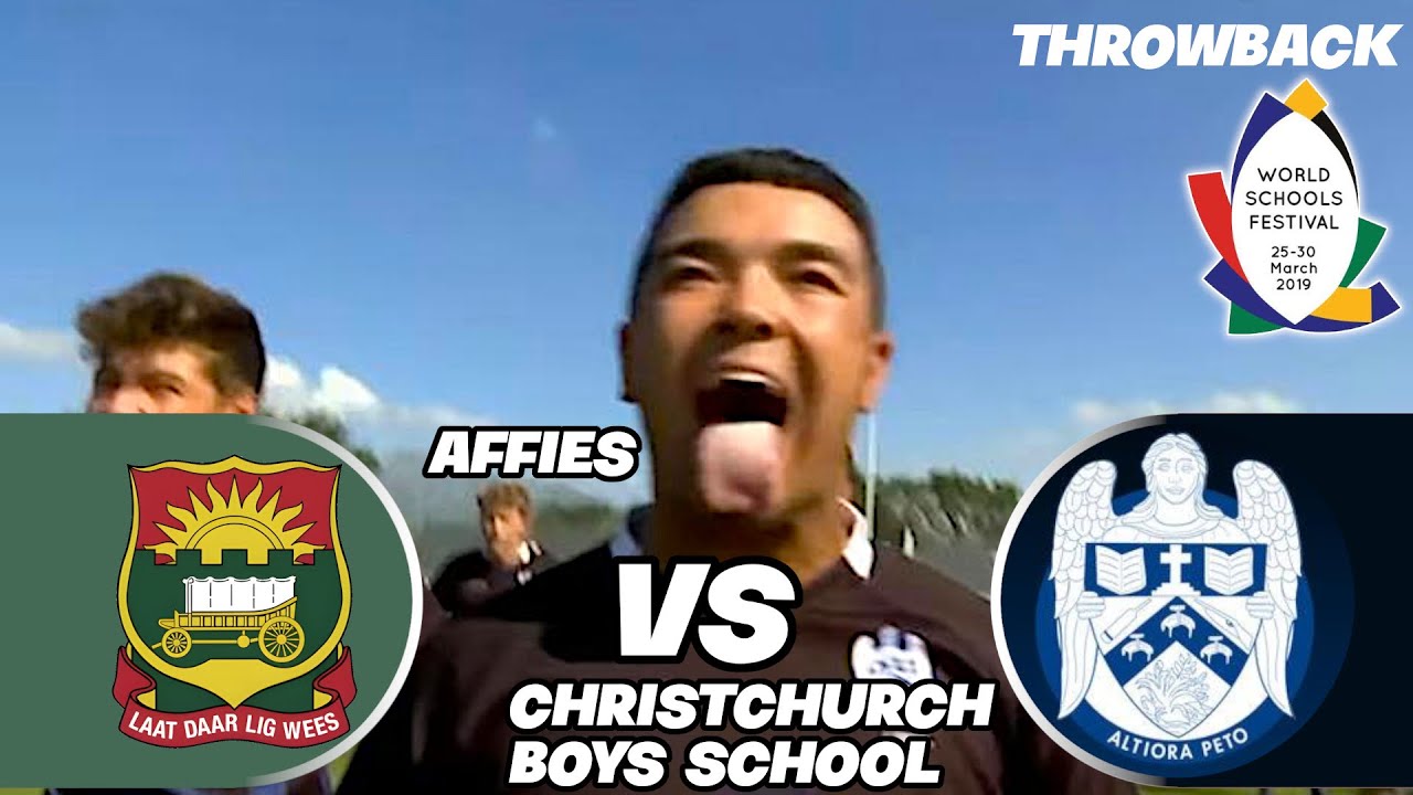 When Affies(South Africa) took on Christchurch Boys(New Zealand) in the ...