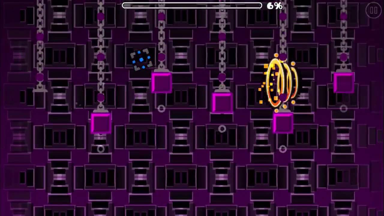 Geometry Dash IPhone Gameplay - YouTube