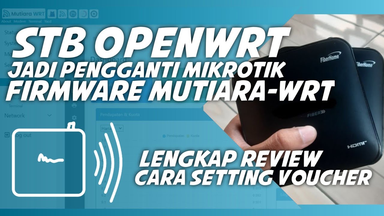 Review ⭕ Mutiara-Wrt Radmon V2 di Stb B860h & Hg680p Openwrt - YouTube
