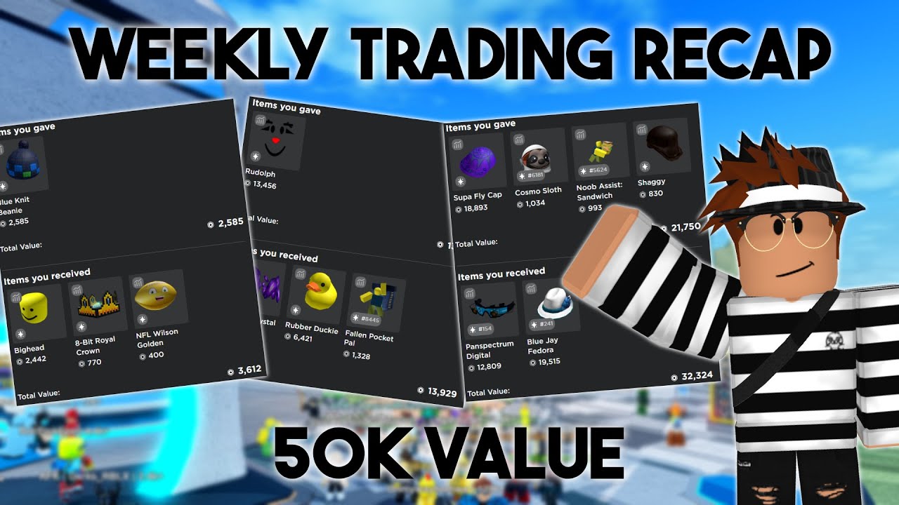 I Hit 50k Value! - Weekly Trading Recap #3 (Roblox Trading) - YouTube
