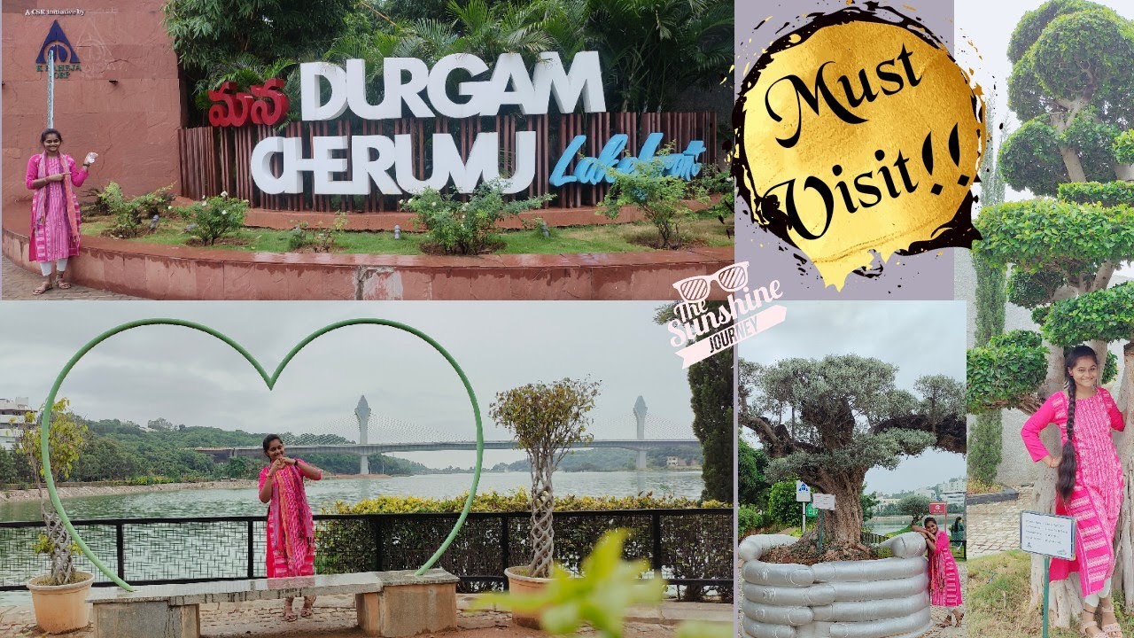 Durgam cheruvu Lake Front | New Tourist place in Hyderabad | park ...