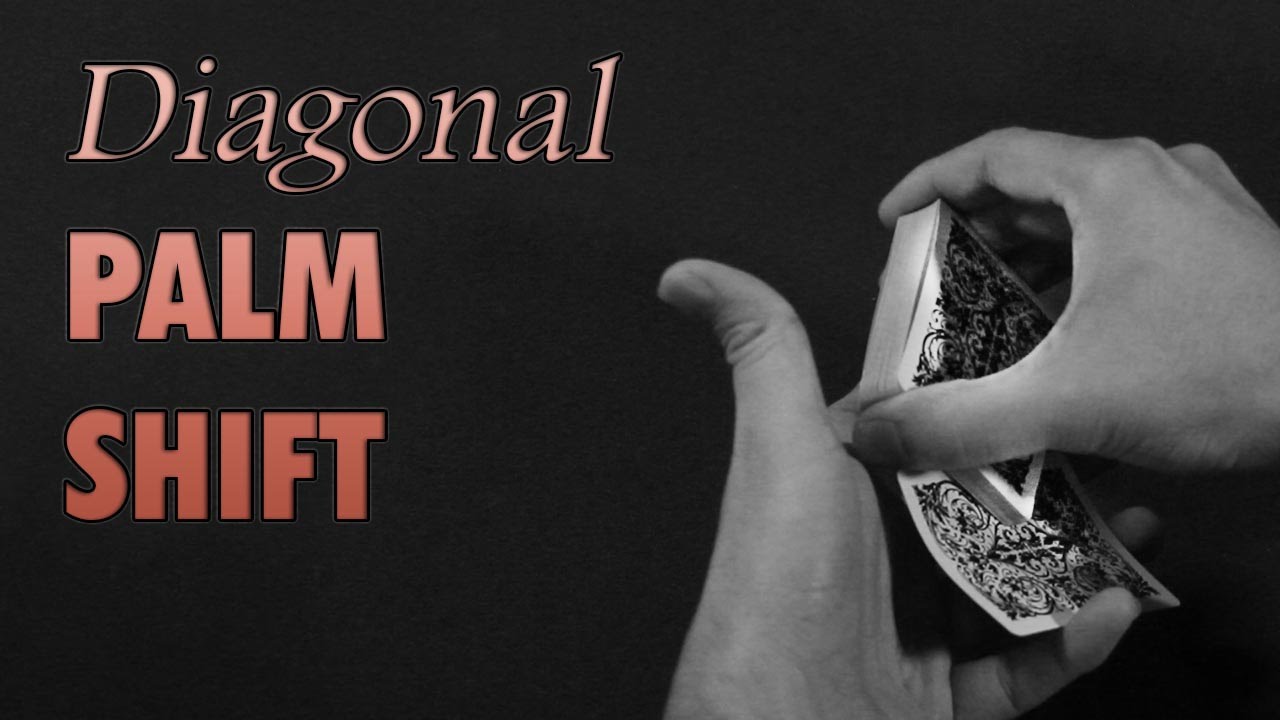 How to palm a card and control it - Diagonal Palm Shift (Remake) - YouTube