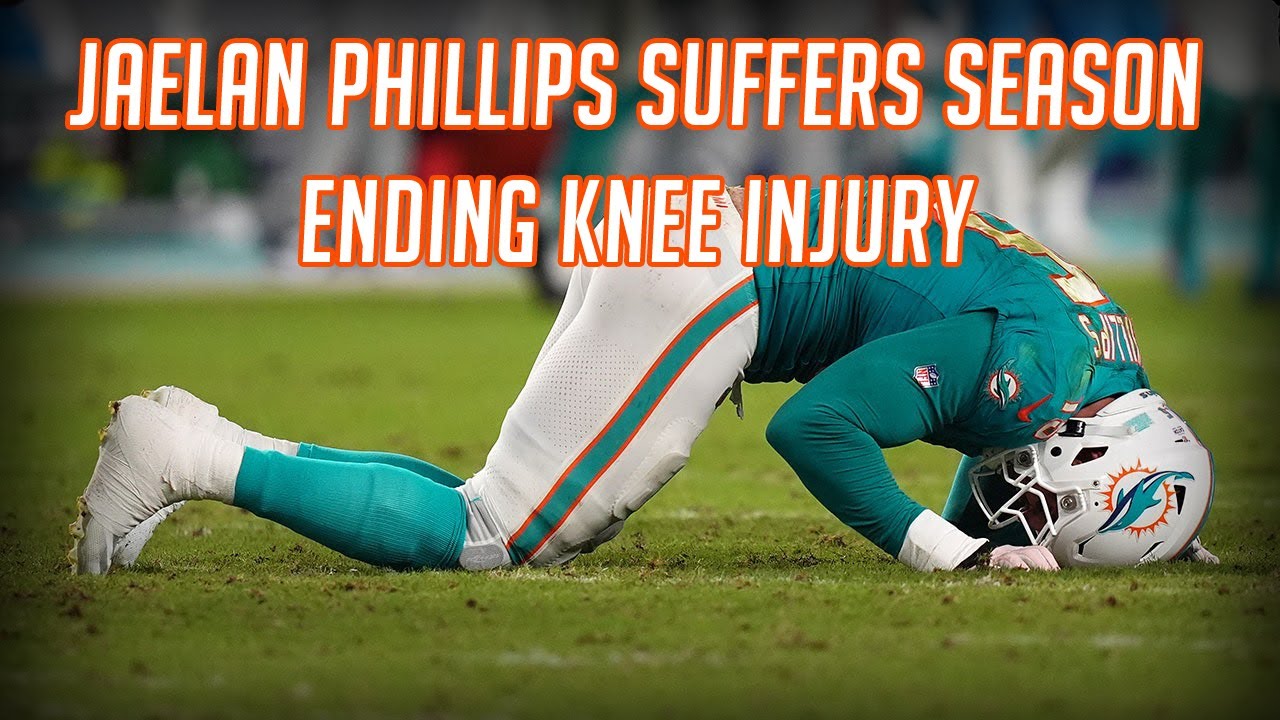 Jaelan Phillips Suffers Season Ending Injury - YouTube