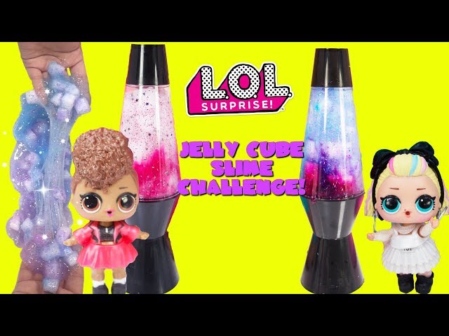 LOL Surprise DIY Jelly Cube Slime Challenge Thrilla VS 80s BB - Videos ...
