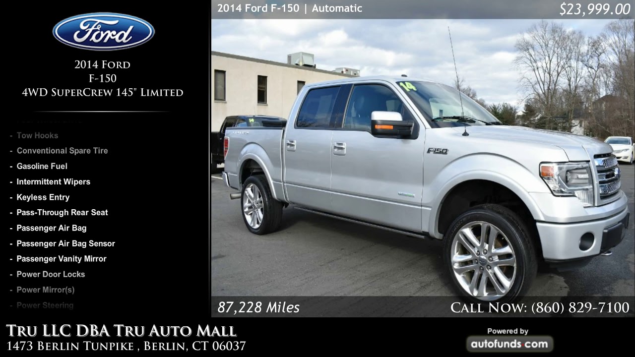 Used 2014 Ford F-150 | Tru LLC DBA Tru Auto Mall, Berlin, CT - YouTube