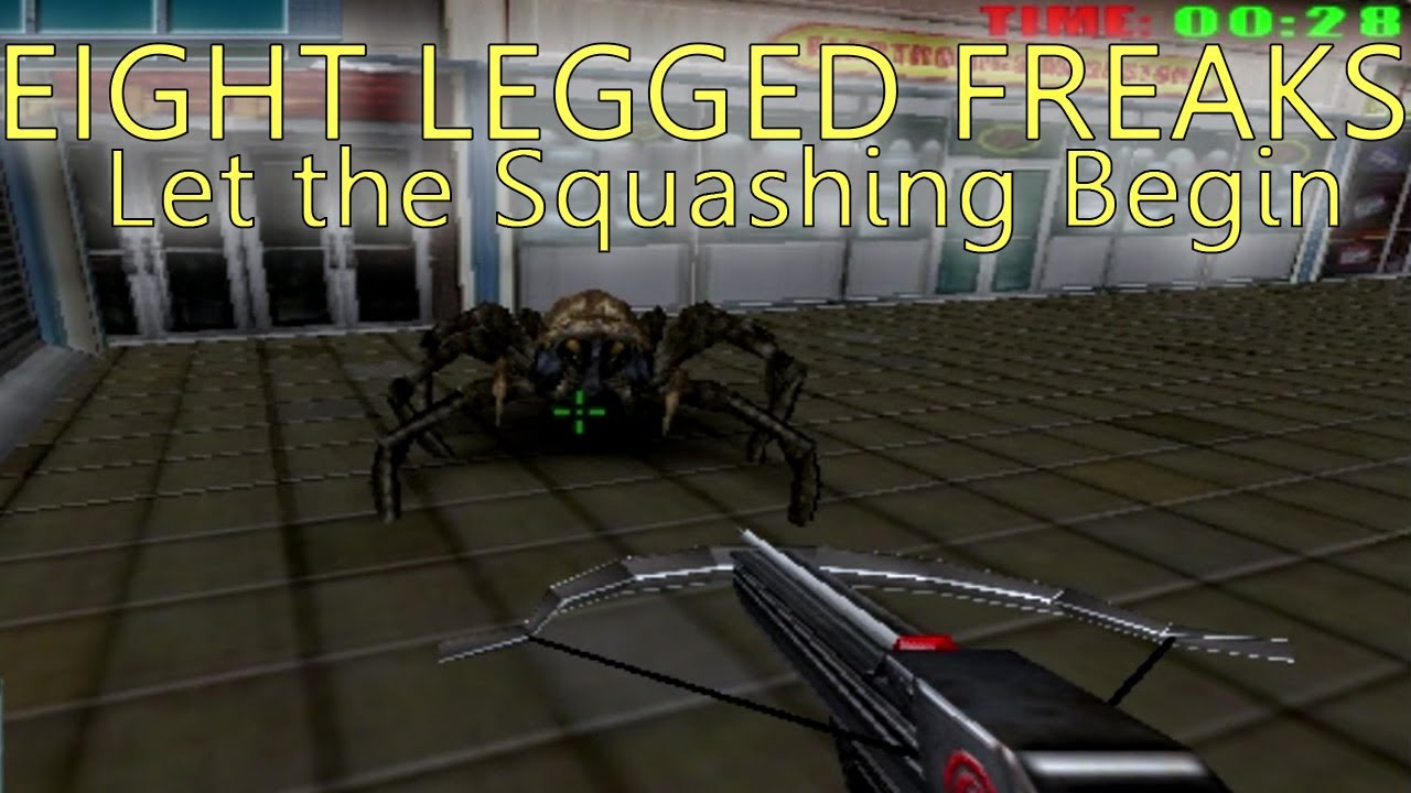 Eight Legged Freaks : Let the Squashing Begin (Windows game 2002) - YouTube