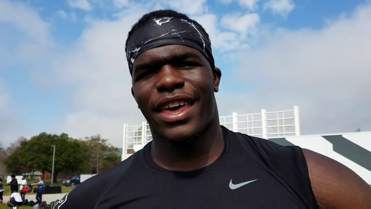 Alabama commit Jordan Davis - YouTube