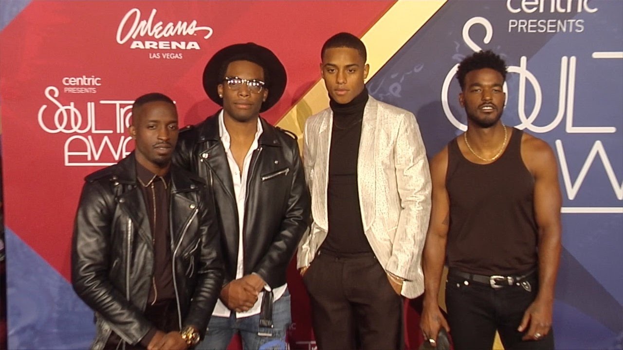 New Edition Biopic Cast 2016 Soul Train Awards Red Carpet - YouTube