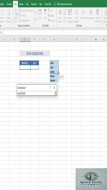Master Data Validation In Excel Ensure Accurate Data Entry
