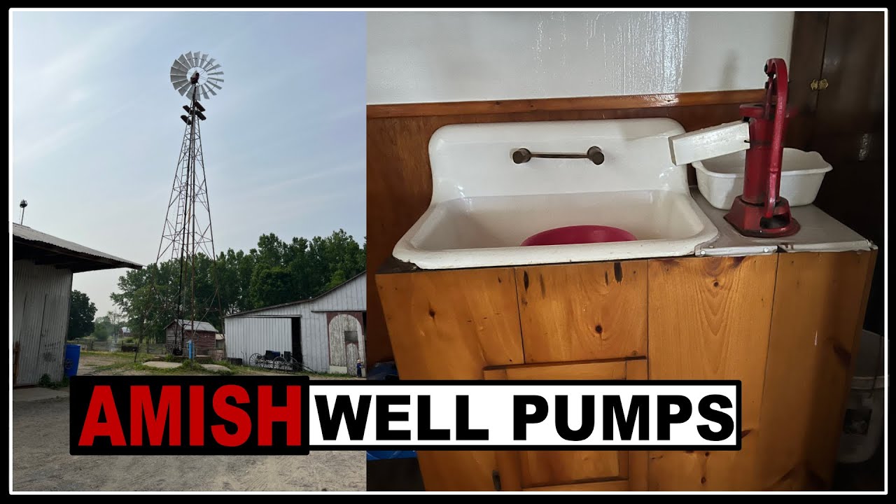 5 Ways Amish Pump Well Water - YouTube
