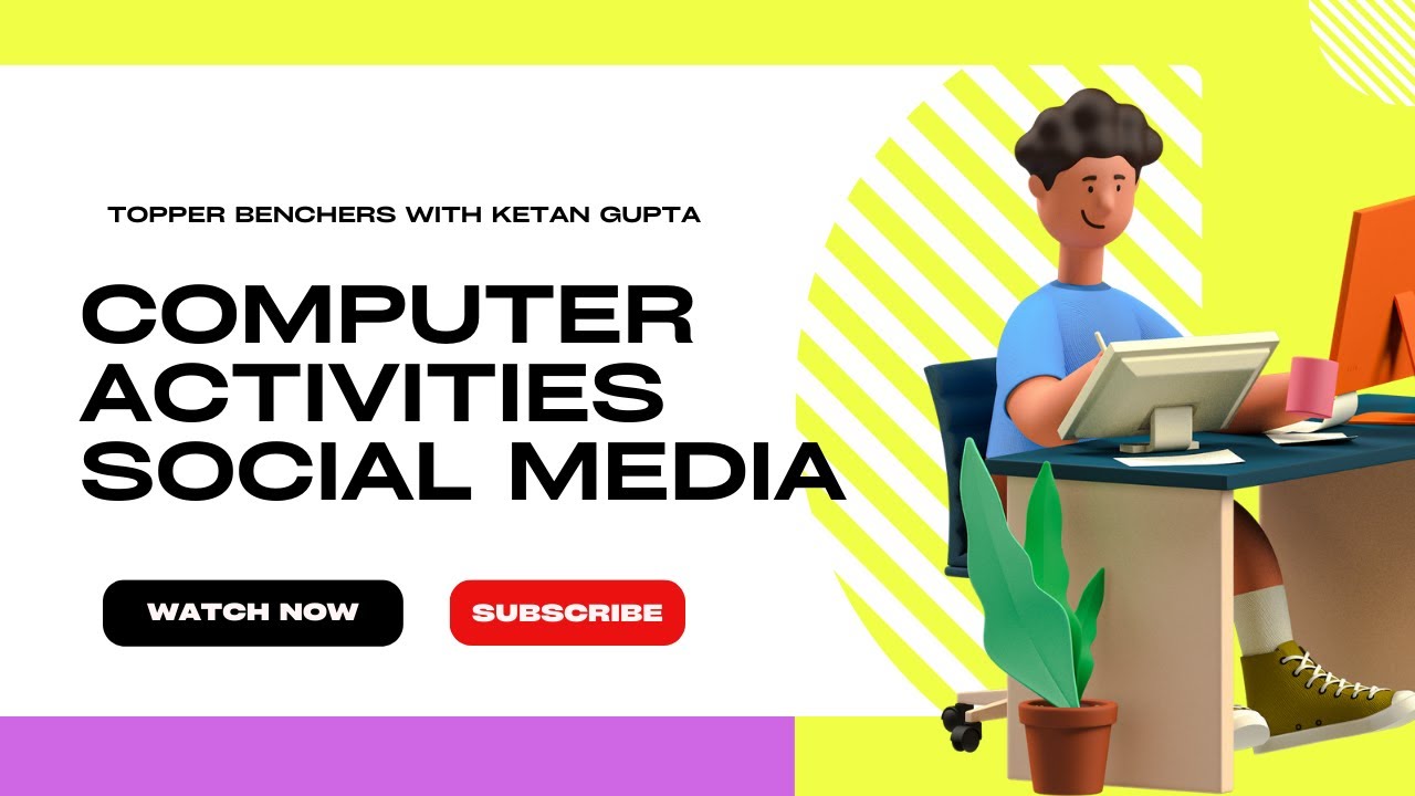 Computer Class I Computer Activity I Instagram Activity I Social Media ...