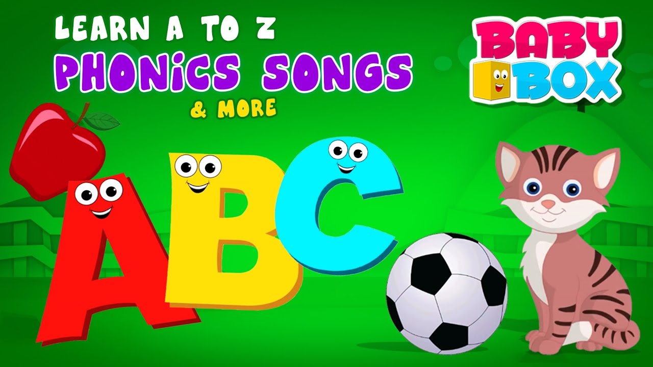 "Learn A to Z Phonics with Fun | Alphabet Song for Kids | ABC Song for ...