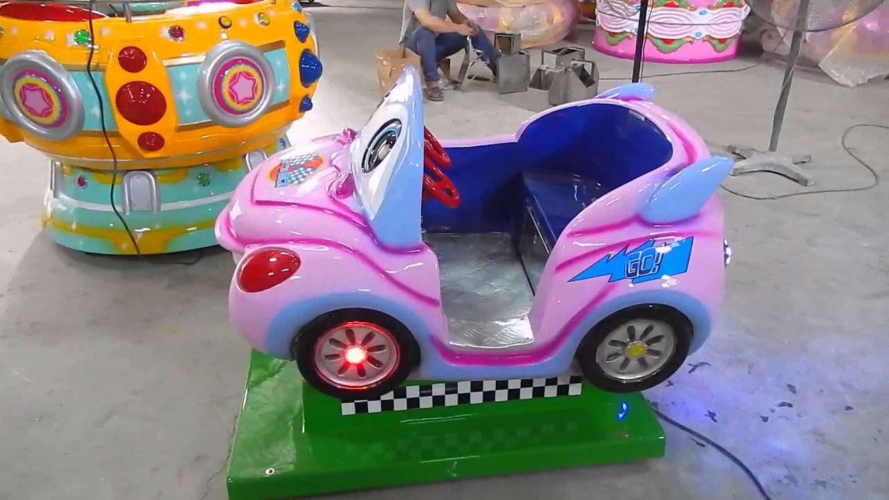 smile car kiddie rides - YouTube