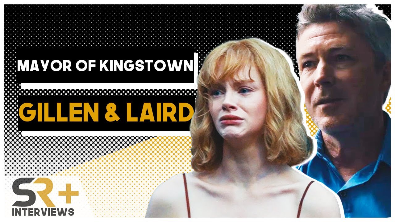 Aidan Gillen & Emma Laird Interview: Mayor of Kingstown - YouTube