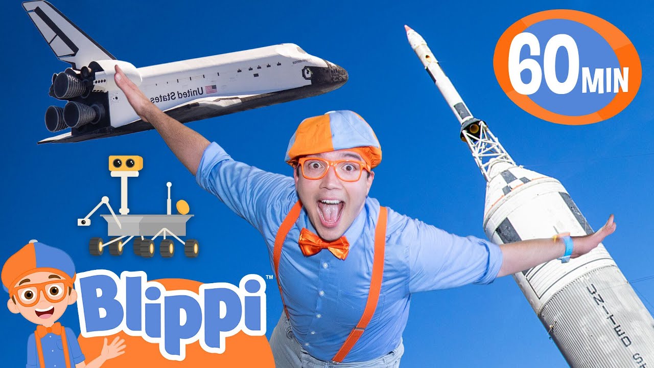 Blippi Learns About Space Vehicles - Blippi | Educational Videos for ...