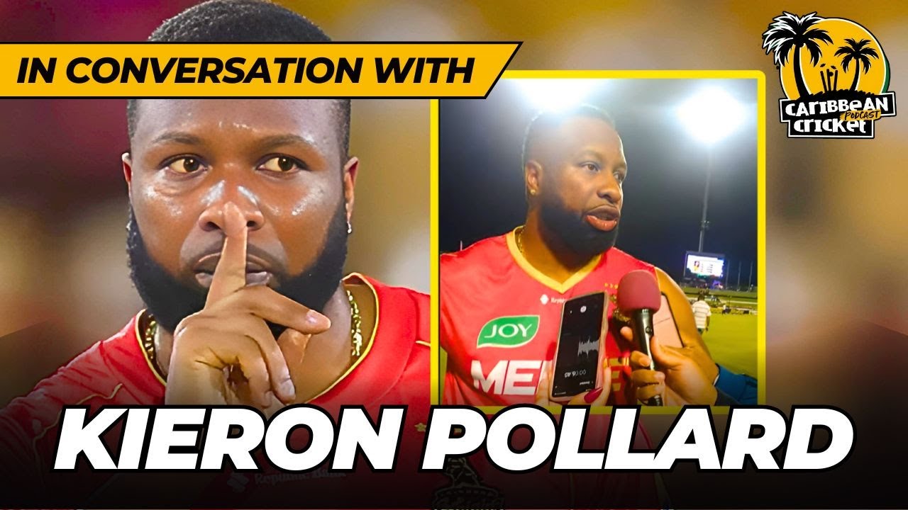 Kieron Pollard reflects on TKR's latest win in the CPL - YouTube