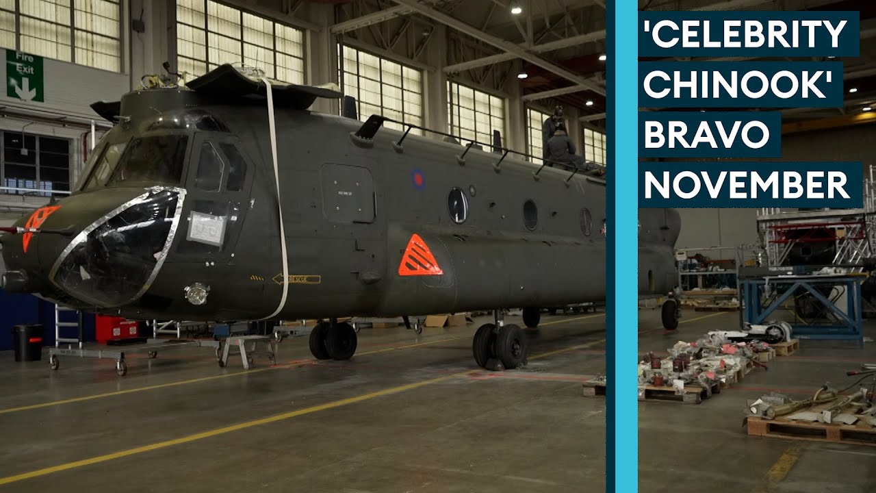 Bravo November: The RAF's 'celebrity' Chinook - YouTube