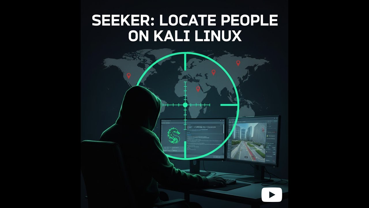 how to use seeker on kali | كيفية استخدام السيكر - YouTube