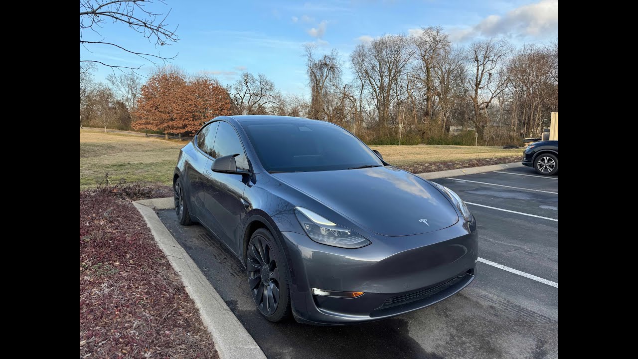Installing carbon fiber mirror and camera covers on your Tesla Model Y ...